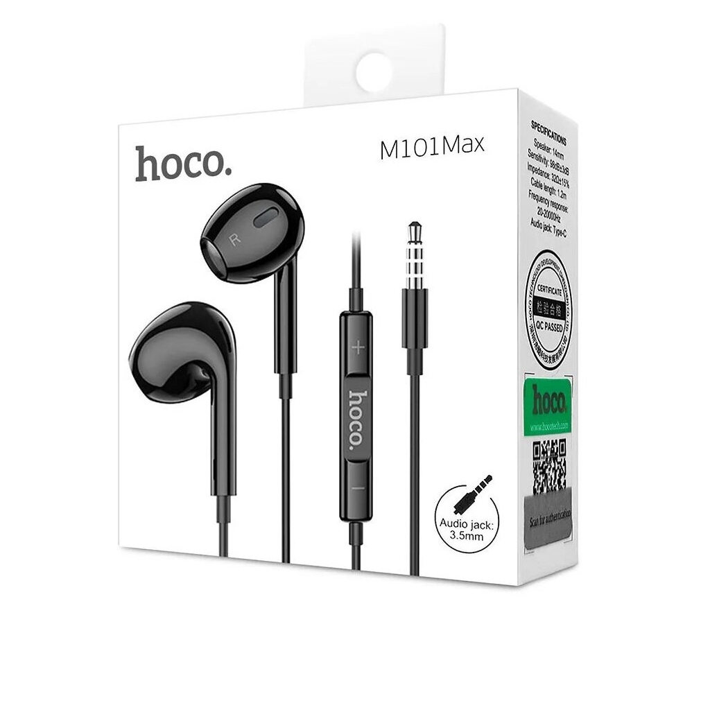 Tai nghe có dây Hoco M101 Max chân cắm jack 3.5mm nhét tai gaming giá rẻ dùng gọi điện nghe nhạc ...
