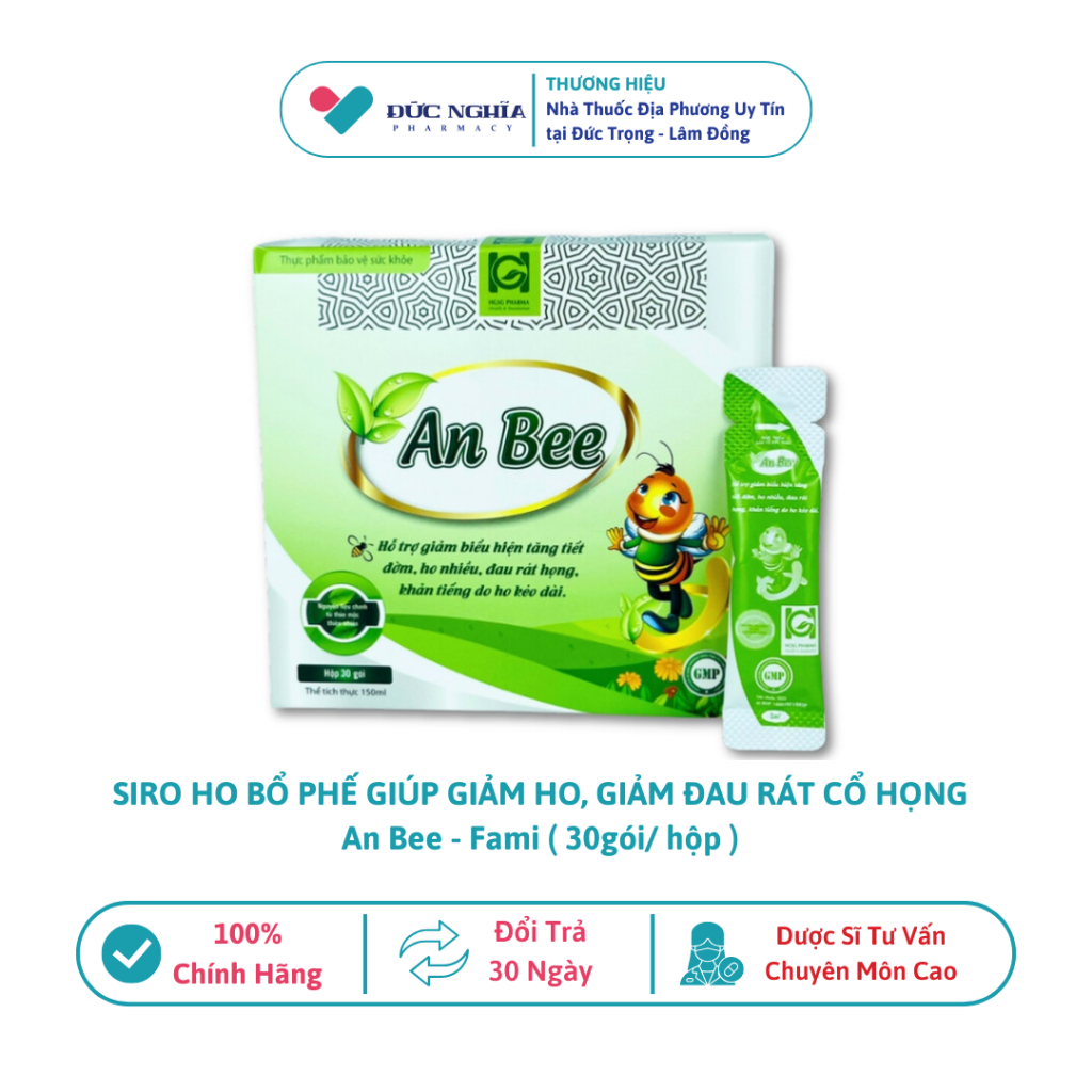 Siro Ho An Bee (Hộp 30 Gói) | Shopee Việt Nam