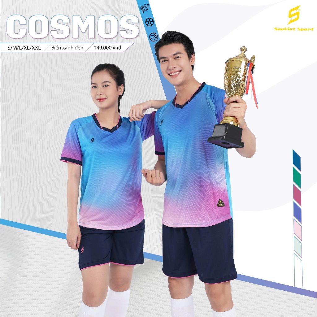 Bộ Thể Thao Cosmos 2025 - 2026 Sao Việt Sport | Shopee Việt Nam