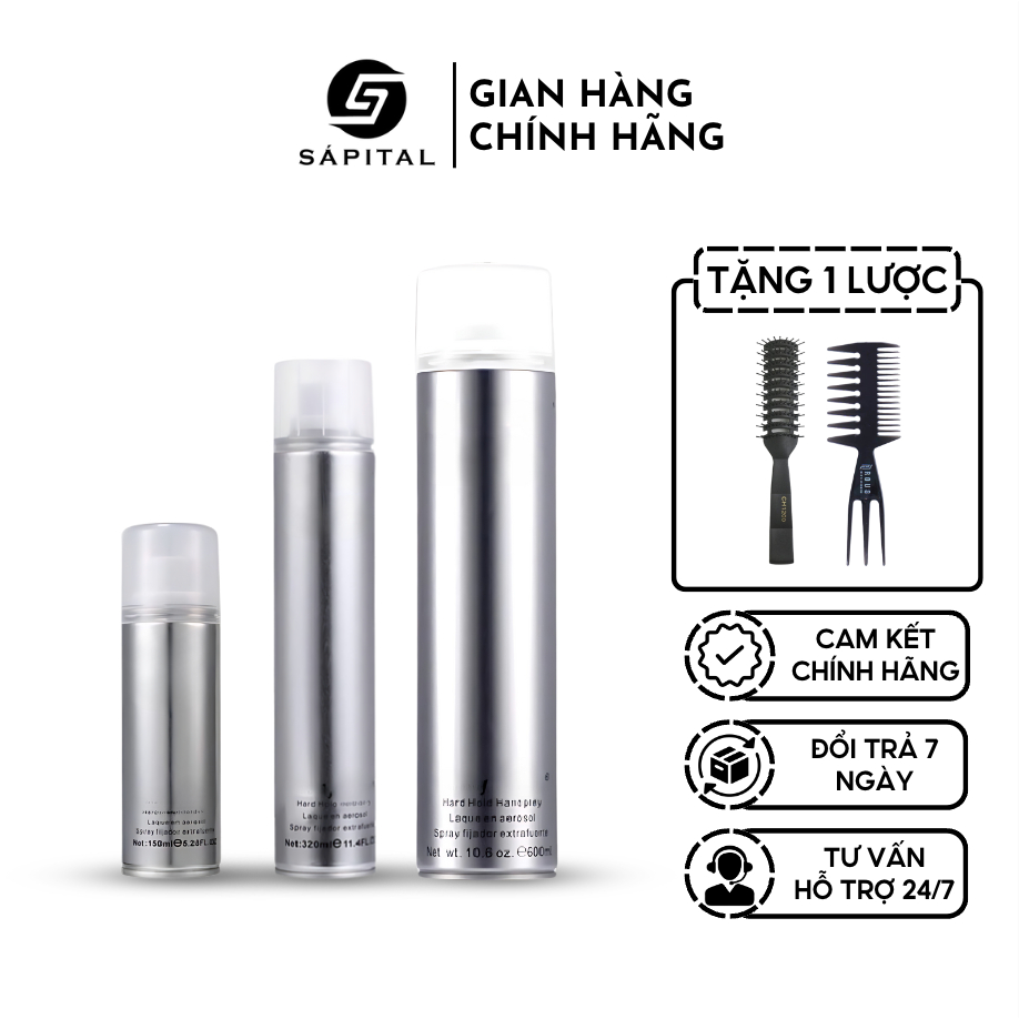 Gôm xịt tóc; Bọt tạo kiểu Chính hãng | Gôm bạc giữ nếp 24h - Khoá form ...