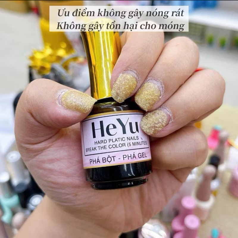 Nước phá sơn gel phá bột Heyu chính hãng không cần ủ - phá gel bột (15ml) - Hoangquy.233 ...