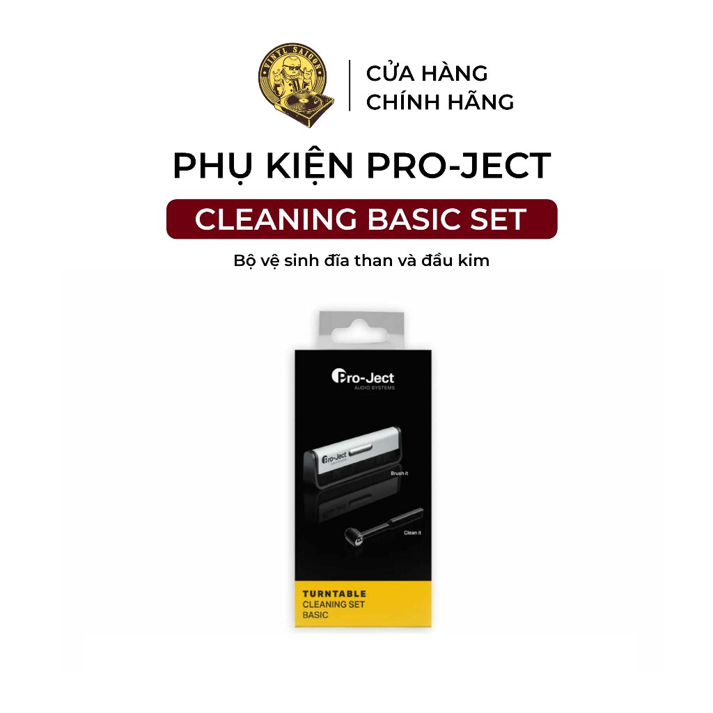 Bộ Vệ Sinh Đĩa Than Và Đầu Kim Pro-Ject Cleaning Set Basic | Shopee Việt Nam