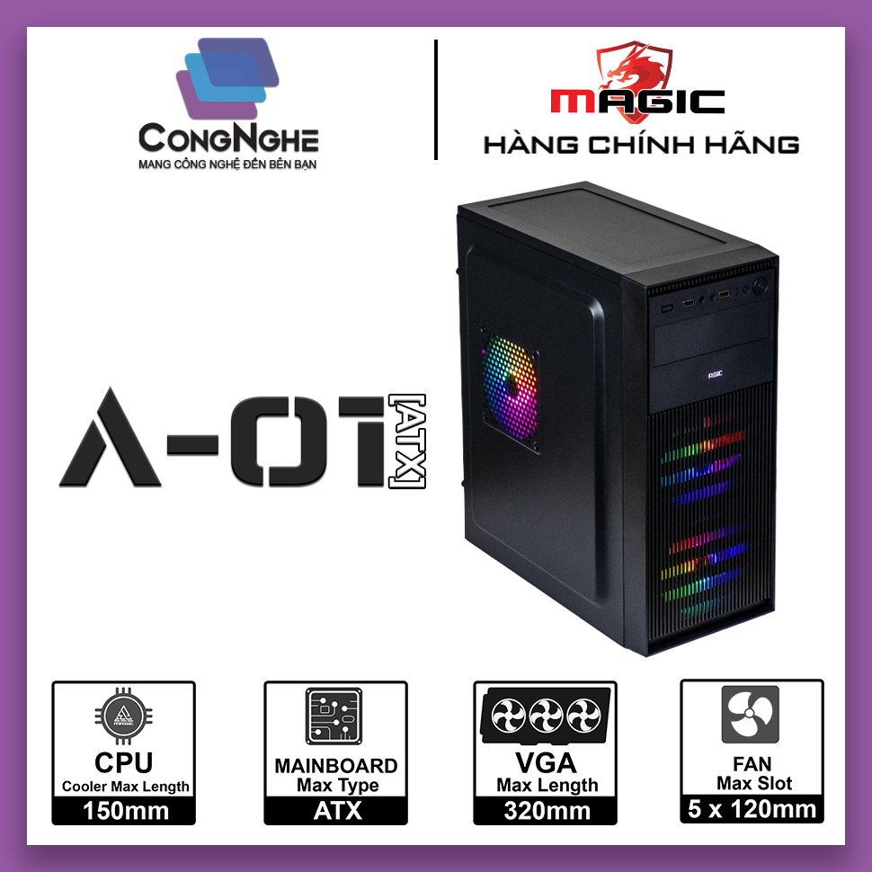 CASE MAGIC A-01 (ATX) (No Box) | Shopee Việt Nam