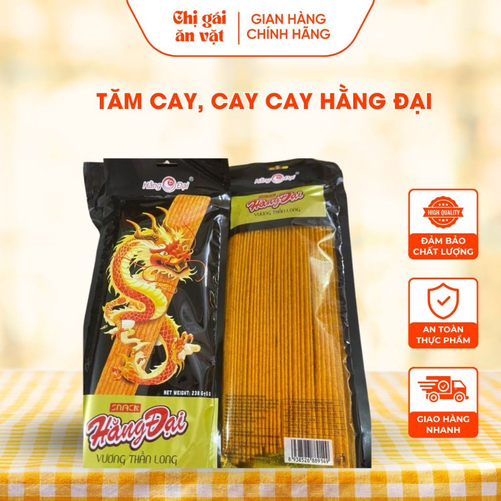 Que Cay Cay Đặc Biệt, Snack Tăm Cay HẰNG ĐẠI Ăn Vặt Cổng Trường ...