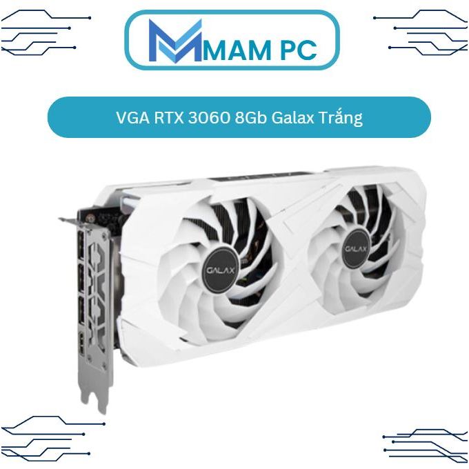 CARD MÀN HÌNH RTX 360TI WHITE MÀU TRẮNG GALAX ZIN ĐẸP | Shopee Việt Nam