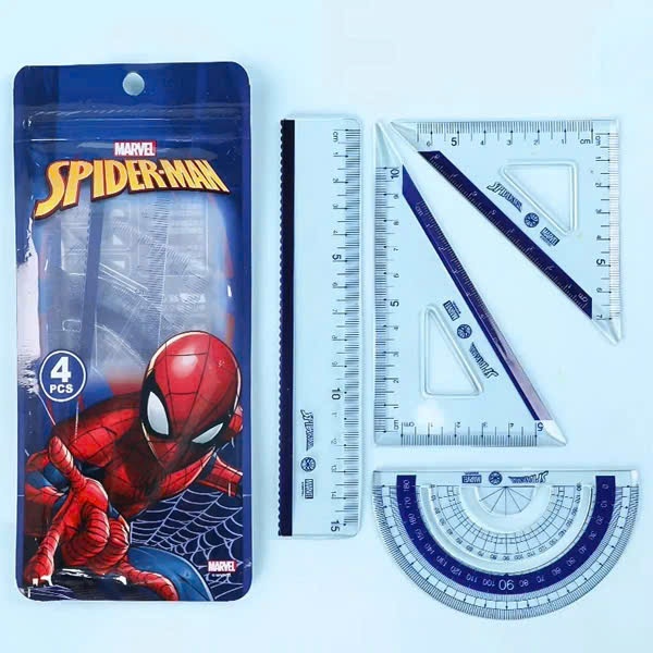 Bộ Thước Eke 4 Món Spider-Man - Ume E0099A | Shopee Việt Nam