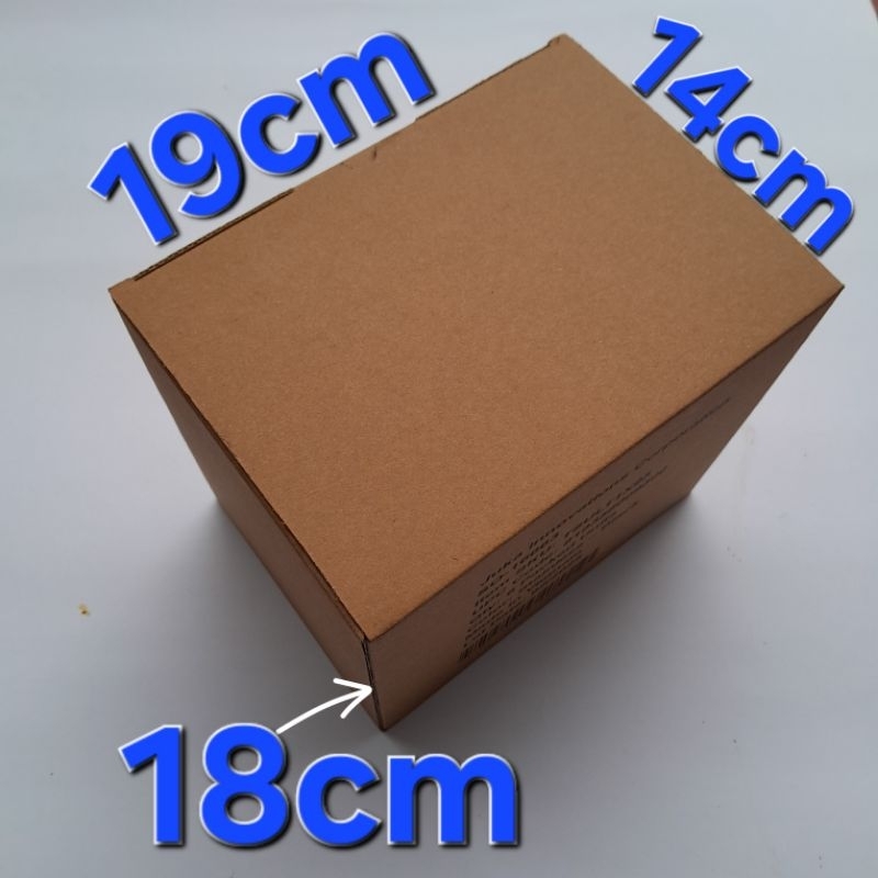Hộp các tông (Carton) đóng hàng 3 lớp 2ly kích thước: 19cm x 14cm x ...