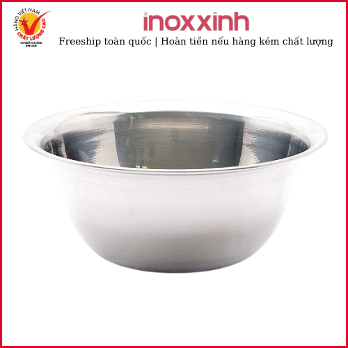 Thau sâu inox Anpha Cook đường kính 15cm an toàn cho sức khỏe INOXXINH thau inox dày dặn chịu ...