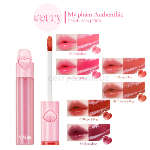 Son tint bóng YNM Heart Jelling Tint | Shopee Việt Nam