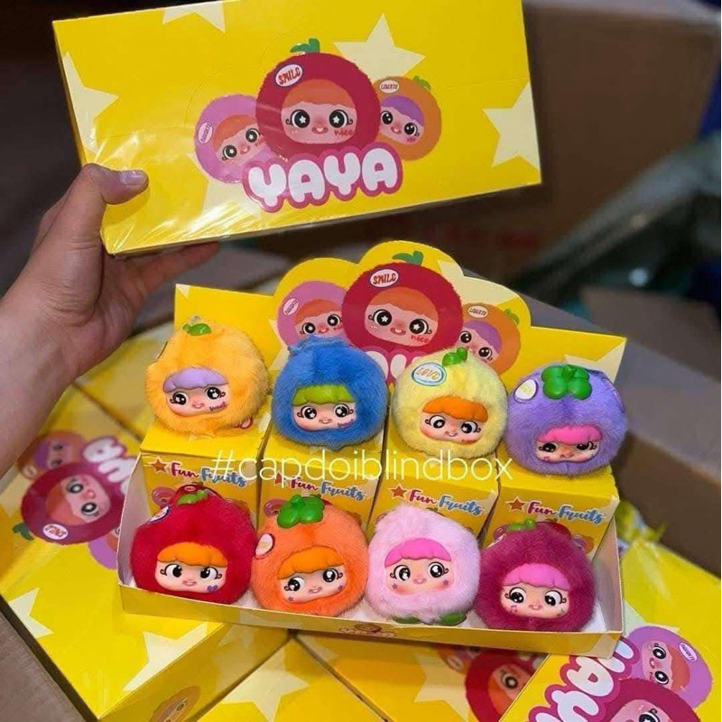 baby three yaya v2 trái cây blind box hộp mù túi mù | Shopee Việt Nam