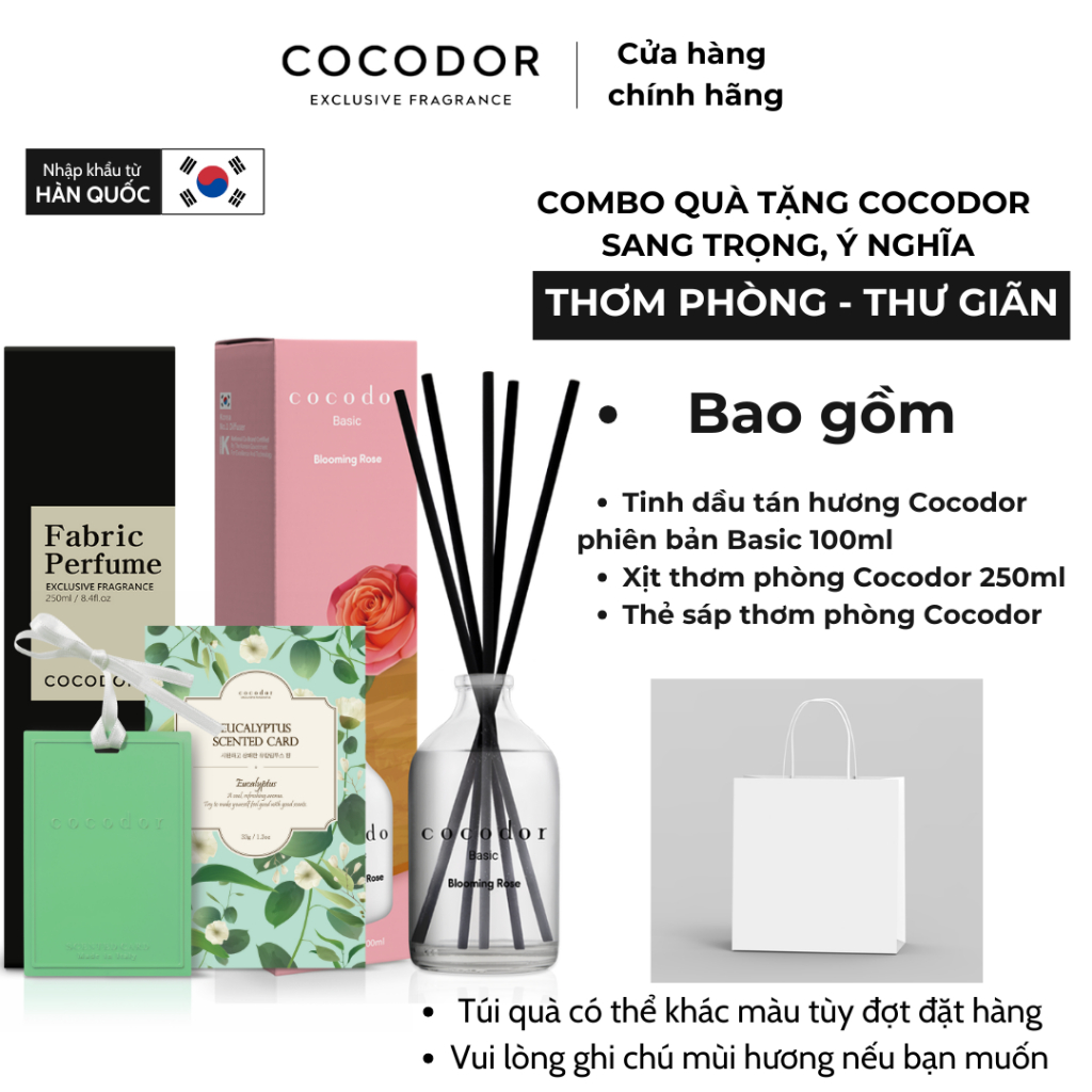 Set quà tặng Cocodor sang trọng, ý nghĩa dành cho người yêu, người thân ...