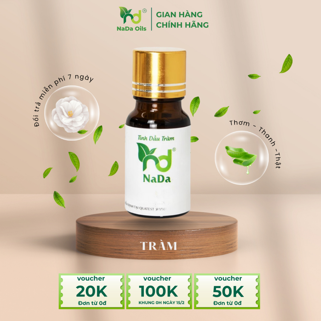 Tinh dầu tràm | NADA OILS | thơm phòng, giúp thư giãn| được kiểm định ...