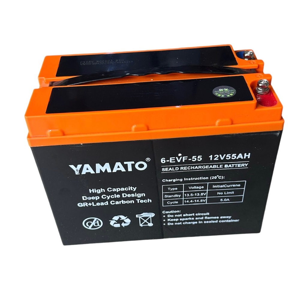 Ắc quy Yamato 12V-55ah ( 6-EVF-55) | Shopee Việt Nam