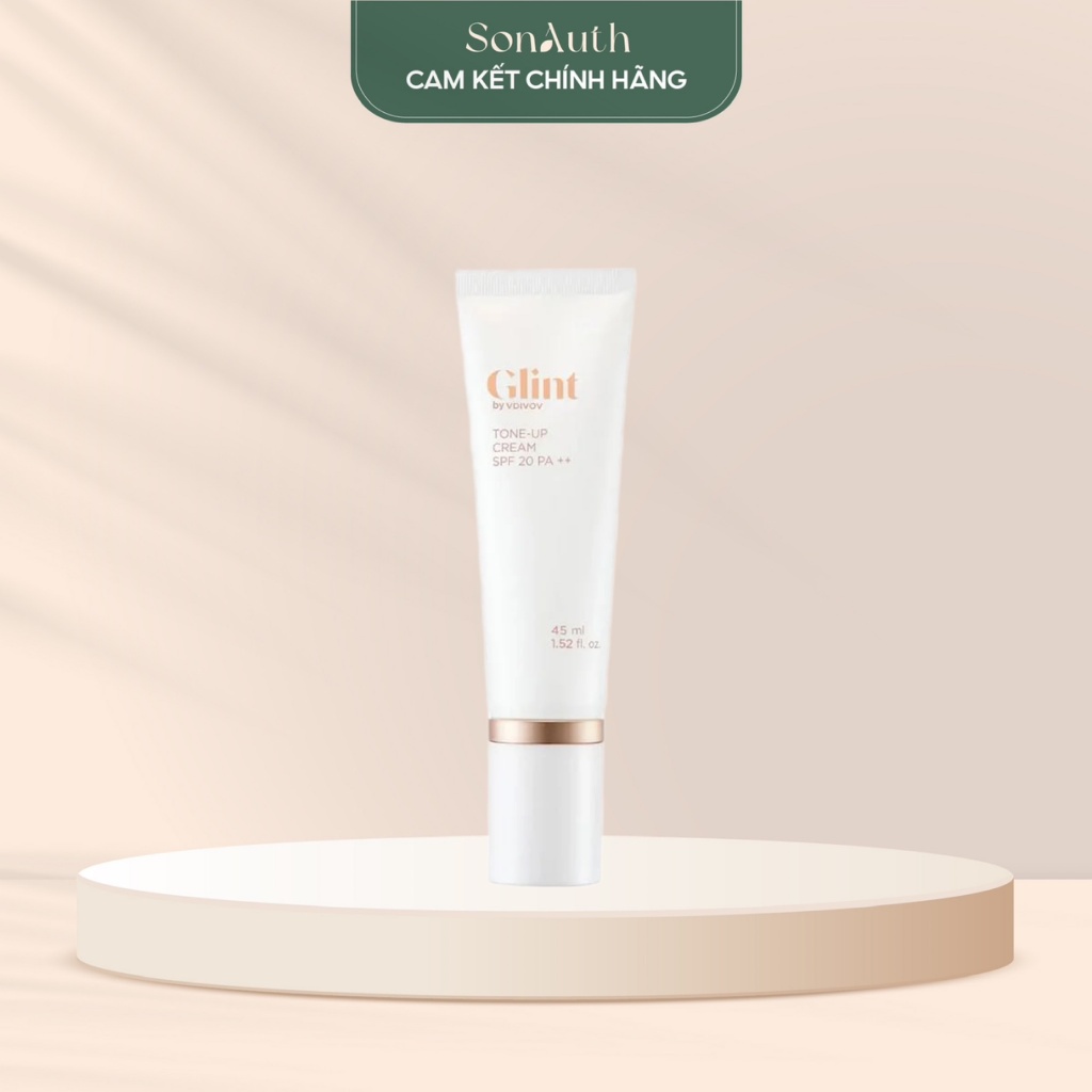 Kem nâng tone Glint Tone Up Cream 45ml SPF20 PA++ | Shopee Việt Nam