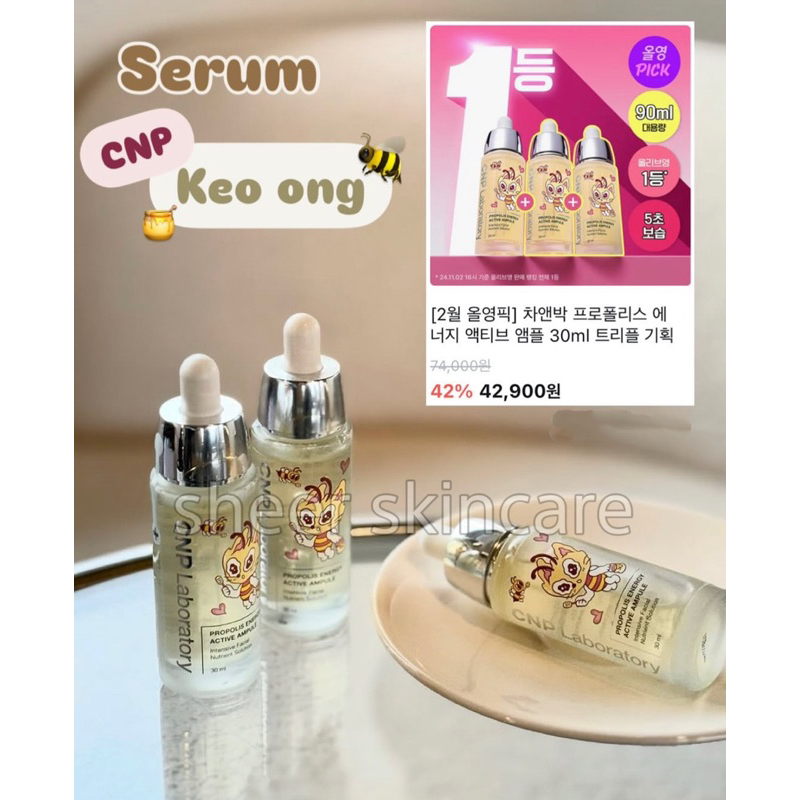 Serum keo ong CNP Laboratory các loại | Shopee Việt Nam
