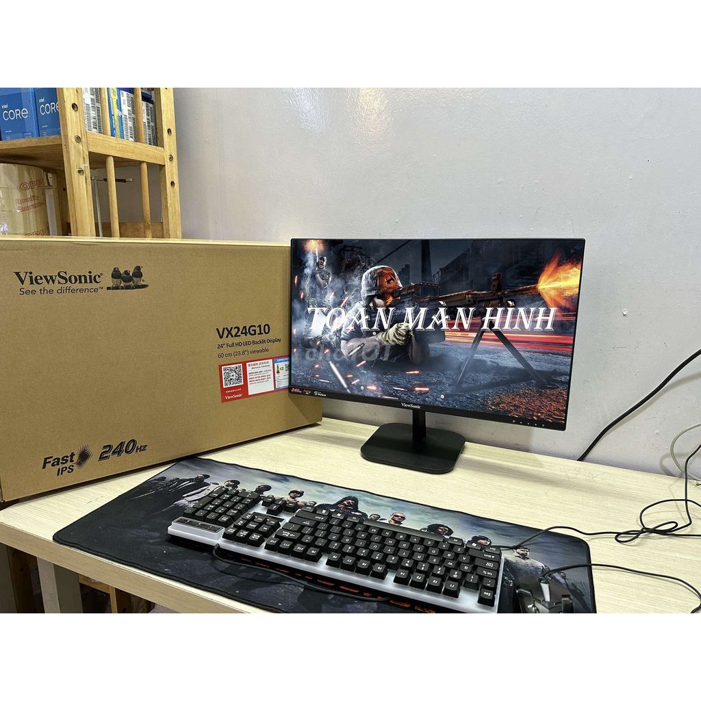 Màn hình ViewSonic VX24G10 - Full HD - Fast IPS 240Hz - Chuyên Game ...
