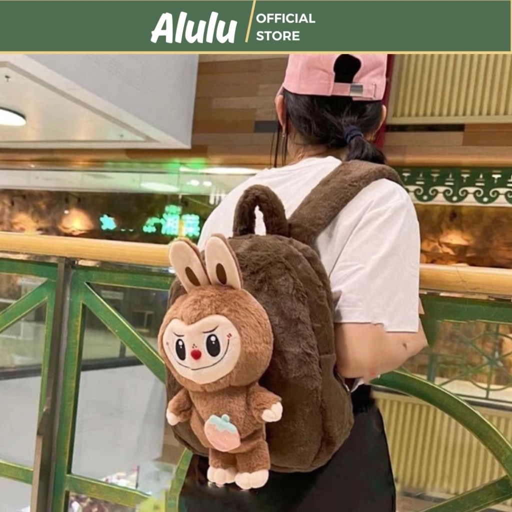 Balo Labubu Size To Dễ Thương, Đựng Được Sách Vở, Quần Áo Cho Các Bé ...
