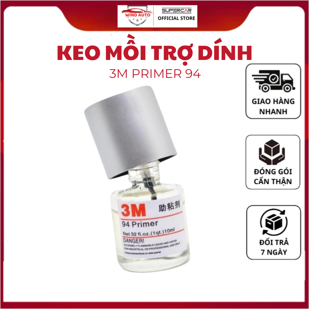 Keo Trợ Dính 3M 94 Primer 10ml, Keo Mồi Chất Dung Môi Tăng Bám Tăng Độ ...