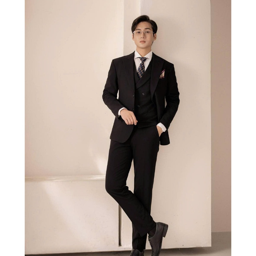 Bộ Vest Comple Nam Cao Cấp 2 Cúc . Suit Nam Hàn Quốc 2 Khuy Đẹp ...