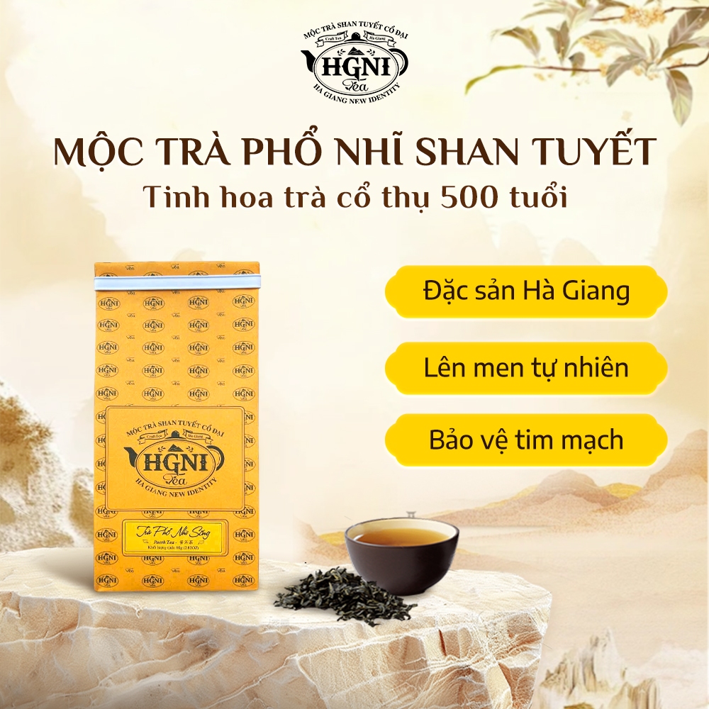 Mộc Trà Phổ Nhĩ cổ thụ Hà Giang - Trà Shan Tuyết thượng hạng giúp thanh ...