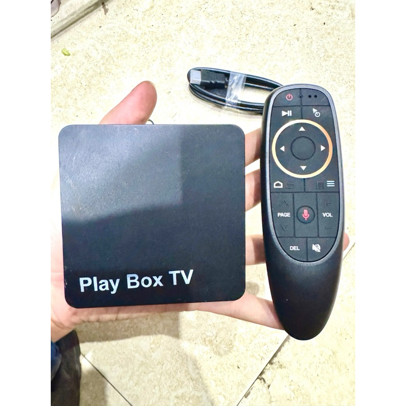 Box Tv Play Box Tv CPU S905y4 Remote Giọng Nói Wifi 5G ATV 11 | Shopee ...