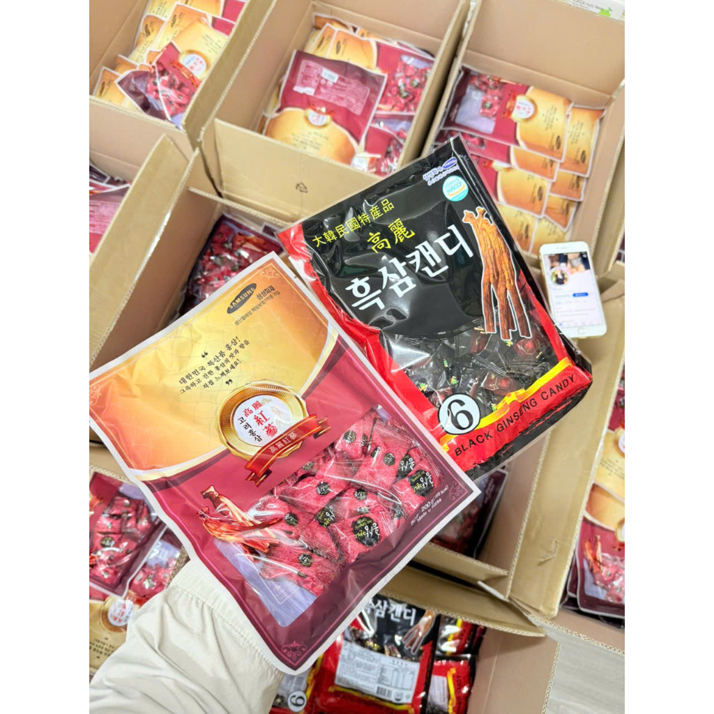 (BILL HÀN) Kẹo Sâm Cứng Vitamin Hàn Quốc | Shopee Việt Nam