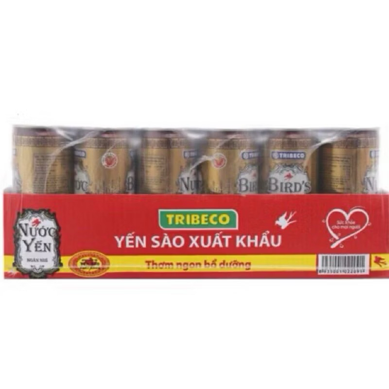 Thùng 30 Lon x 240ml Nước Yến Ngân Nhĩ Tribeco | Shopee Việt Nam