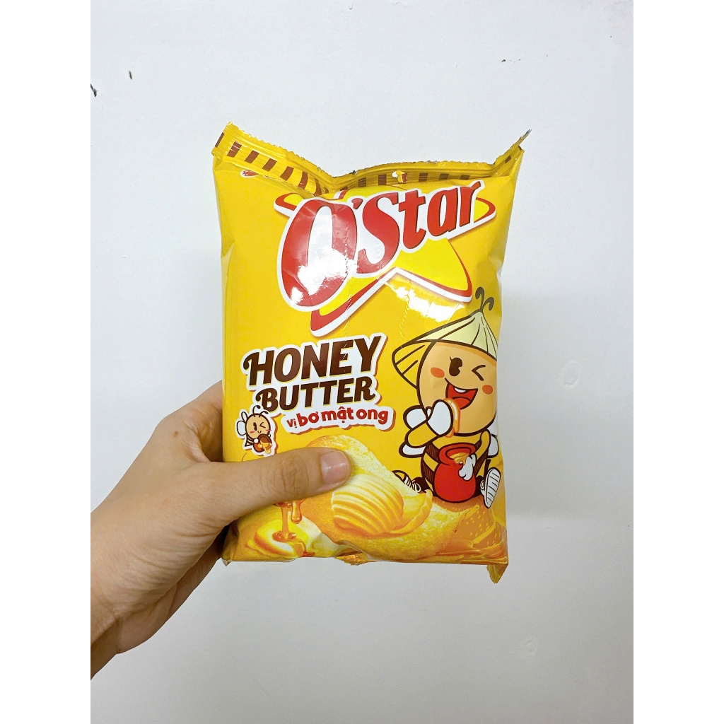 [5 gói] Bánh Snack O'star vị bơ mật ong 30gram | Shopee Việt Nam
