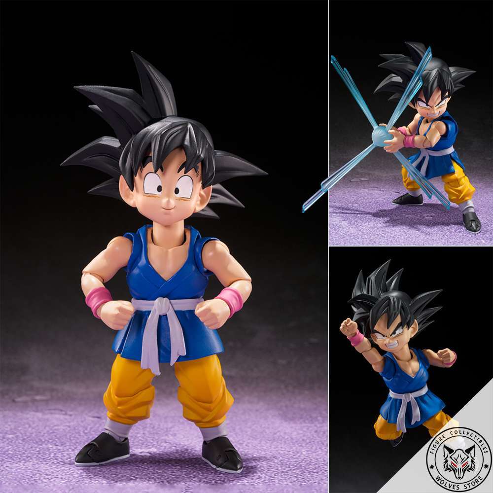 [Hàng có sẵn] Mô hình chính hãng SHF Dragon Ball: SHF Songoku kid GT ...