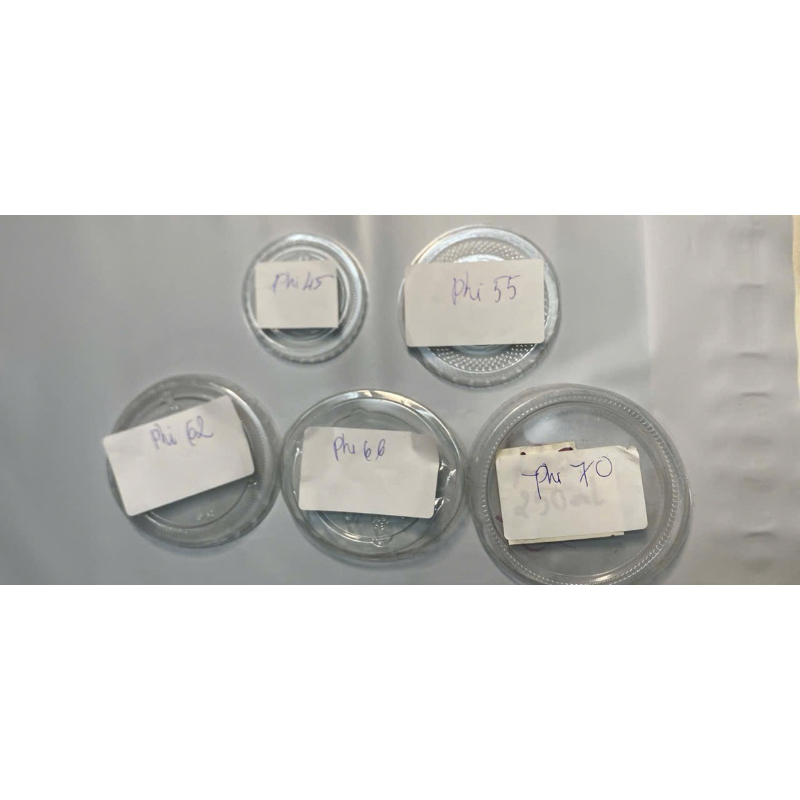 Nắp nhựa dùng cho ly giấy sampling (50 cái/ 1 túi) | Shopee Việt Nam