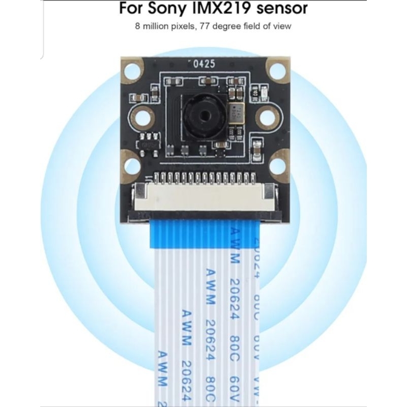 Camera IMX219-77IR 77° FOV Phân Giải 8 Megapixel(cáp 15pin, tương thích ...