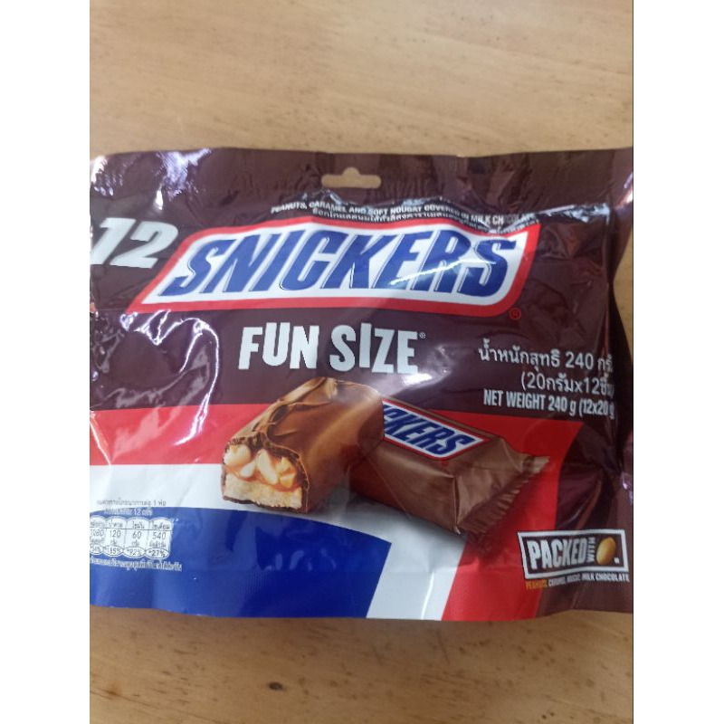 kẹo socola snickers fun size bịch 240g | Shopee Việt Nam