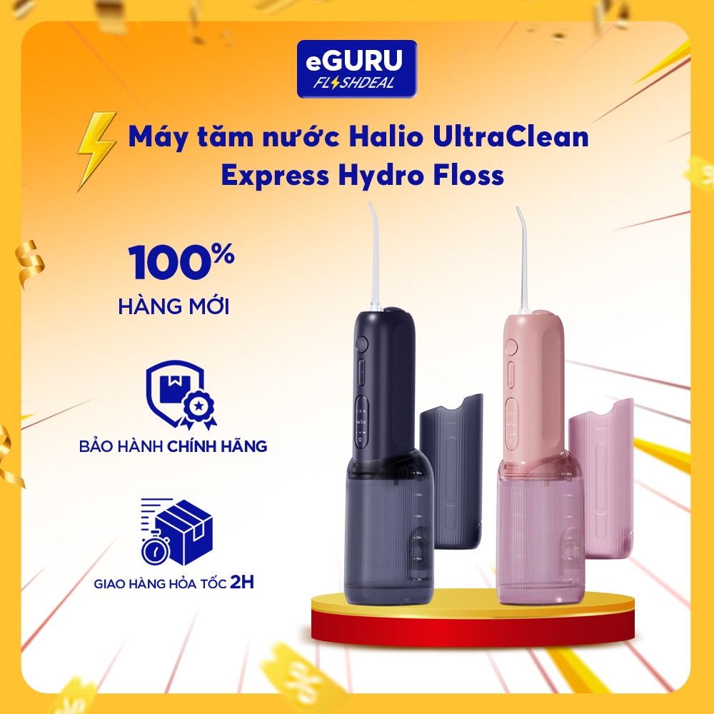 Máy tăm nước Halio UltraClean Express Hydro Floss phiên bản cho người ...