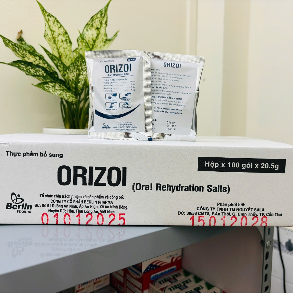 Gói bù nước điện giải Oresol giá rẻ ORIZOL Berlin | Shopee Việt Nam
