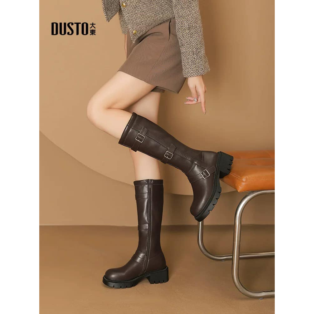 Boots Dusto cao cổ hàng săn sale chính hãng có sẵn bốt | Shopee Việt Nam
