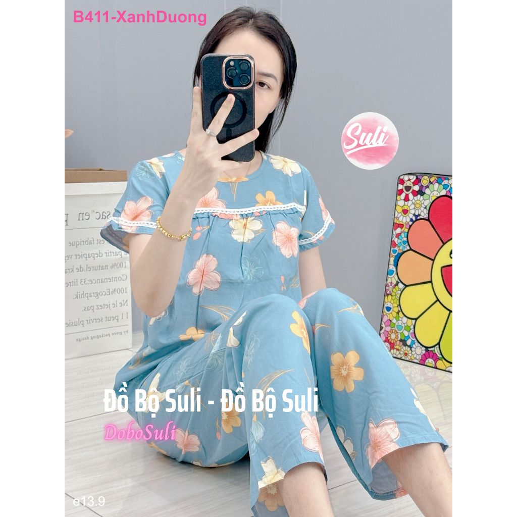 Bộ Lửng Cánh Tiên Tole B416 B412 B411 B367 - Đồ Bộ Suli | Shopee Việt Nam