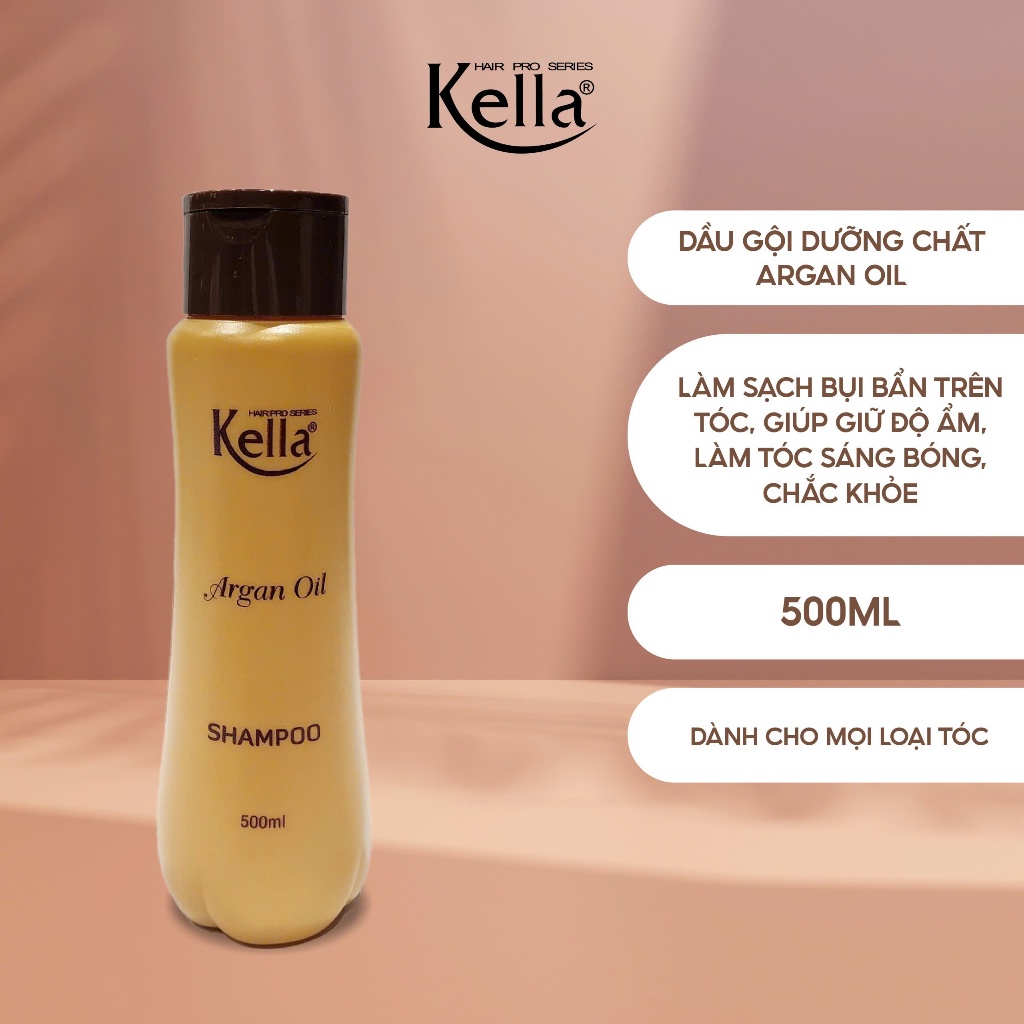 Combo Gội Xả Kella Argan Oil (500ml) | Shopee Việt Nam