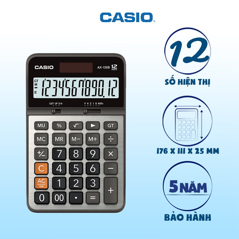 Máy tính Casio AX-120B | Shopee Việt Nam