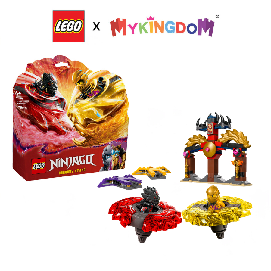 Đồ Chơi Lắp Ráp Con Quay Arin Và Phe Ác LEGO NINJAGO 71826 (186 Chi ...