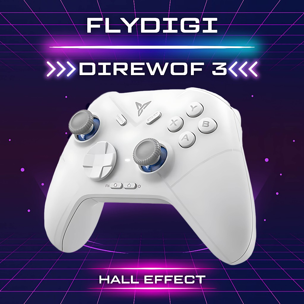 Tay Cầm FLYDIGI Direwolf 3 – Wireless Gaming Controller,1000Hz ,Hall Effect | Shopee Việt Nam