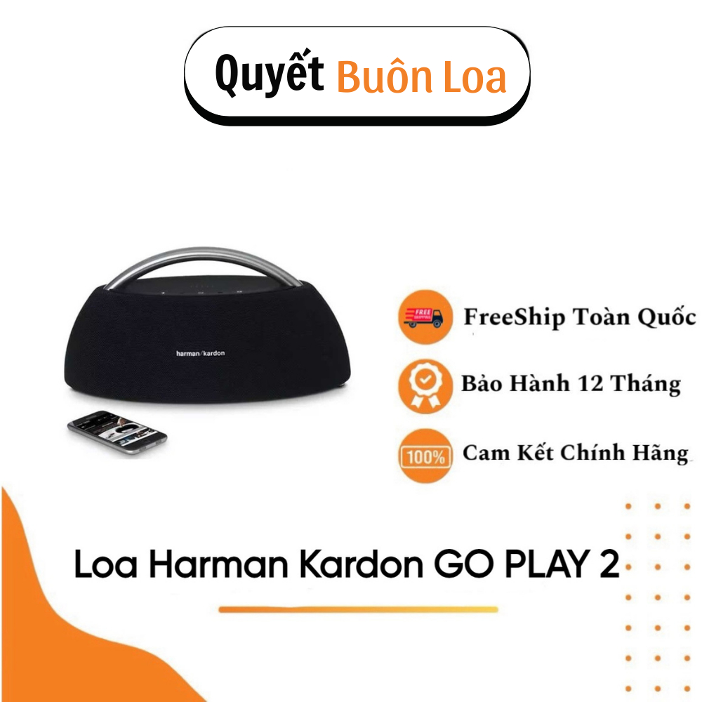 Loa Bluetooth Harman Kardon Go Play 2 chính hãng PGI VÀ Harman Allure ...