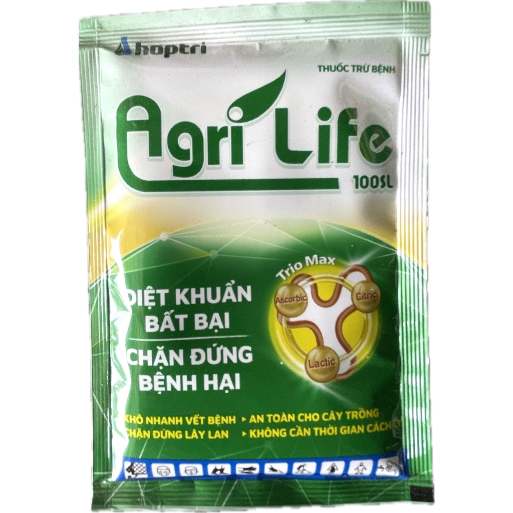 Agri Life 100SL gói 25ml Chuyên Gia Diệt Khuẩn - Trừ bệnh và nấm hại ...