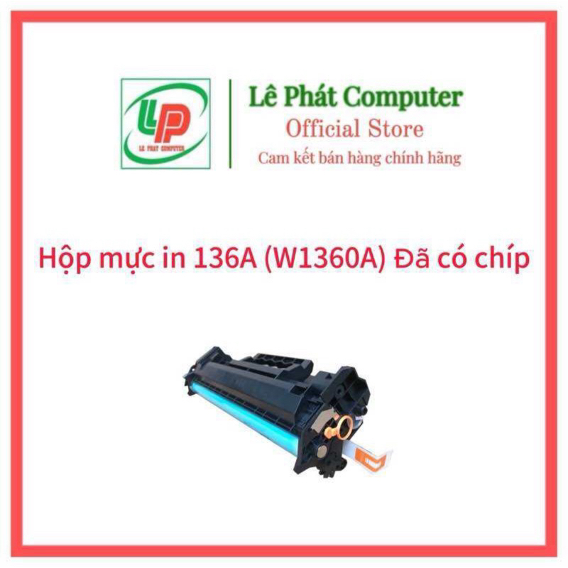 Hộp mực in 136A (W1360A) ĐÃ CÓ CHÍP dùng cho máy in HP M211d/M211dw ...