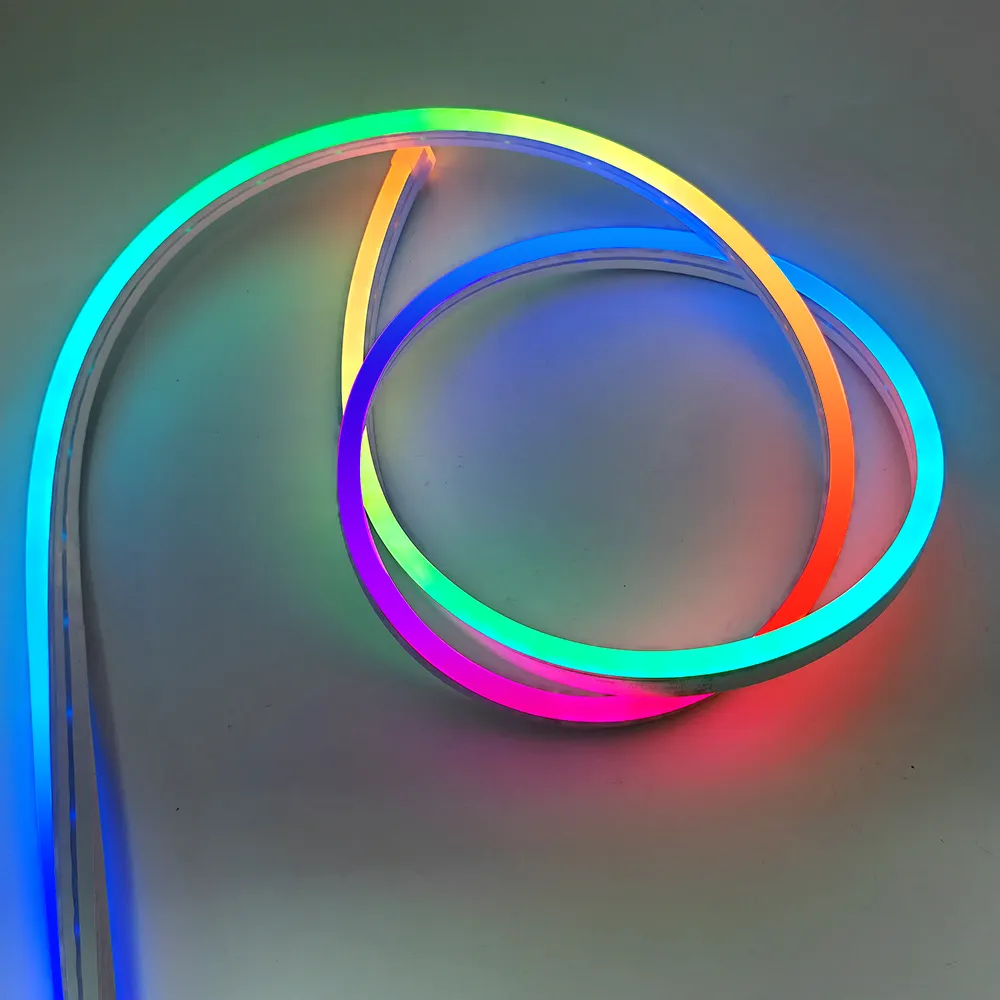 Bộ đèn led neon ARGB chạy đuổi full màu trang trí decor nội thất phòng ...