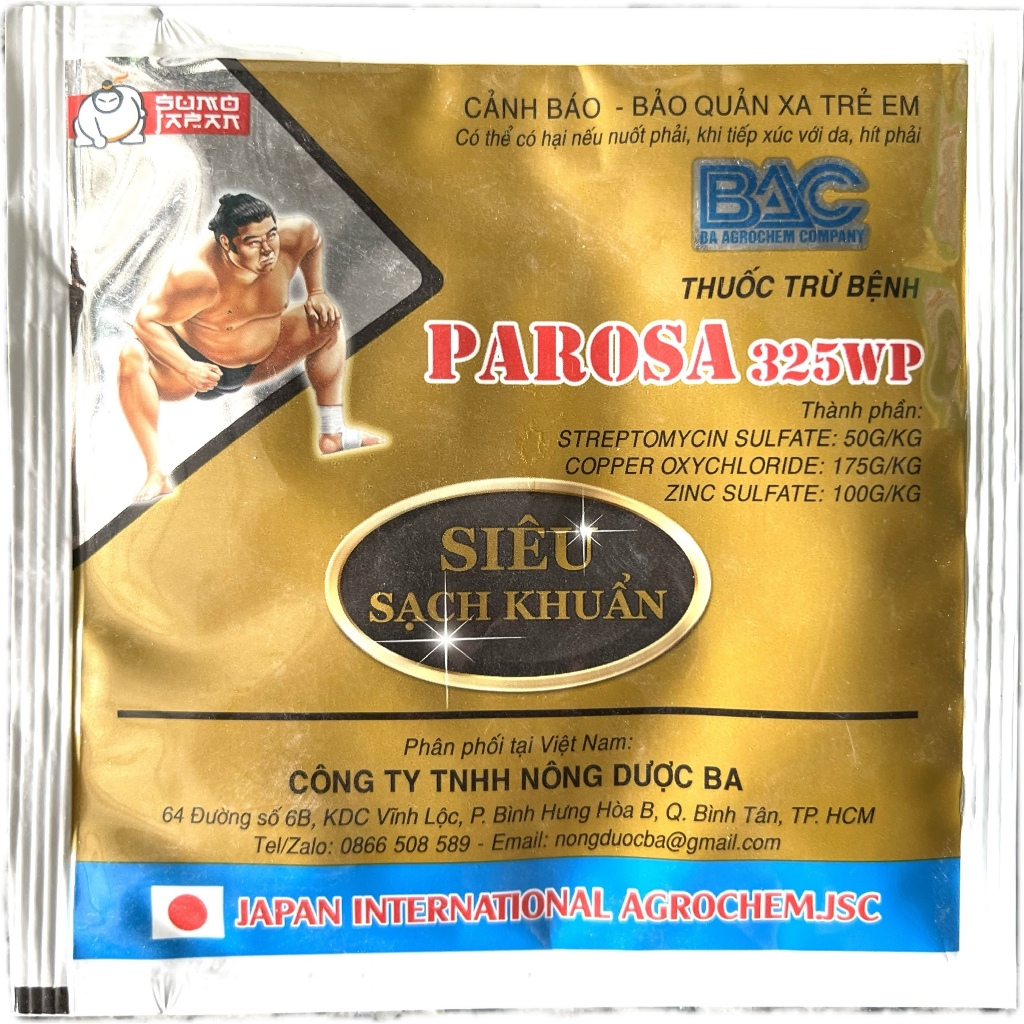 Thuốc Trừ Bệnh Tổng Hợp Siêu Sạch Khuẩn - Parosa 325WP - Siêu Sạch ...