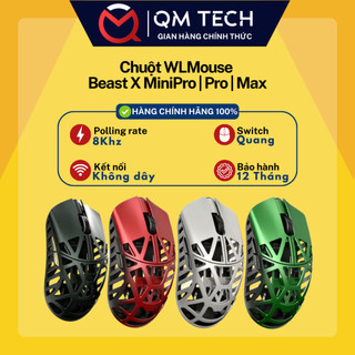 Chuột Gaming không dây WLMouse Beast X Mini Pro / Beast X Pro / Beast X ...