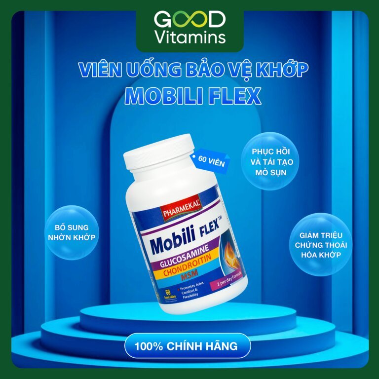 Viên Uống Hỗ Trợ Xương Khớp Mobili Flex Pharmekal Hộp 60V (Nhập khẩu ...