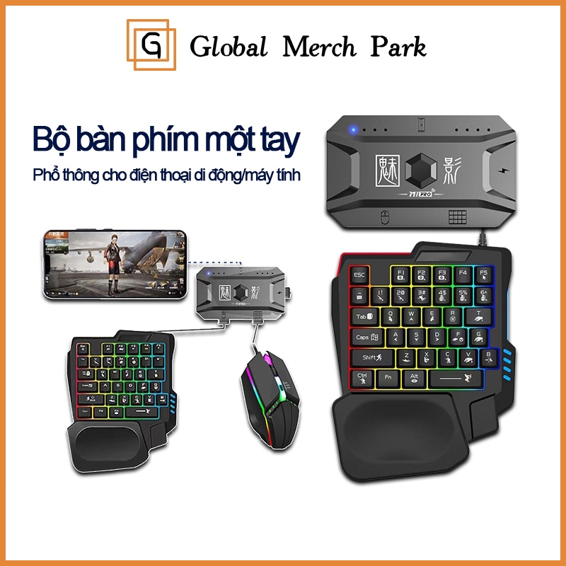 Bàn Phím Bán Cơ 1 Tay Free Wolf K15 Gaming Bàn Phím Cho PUBG OW LOL 35 ...