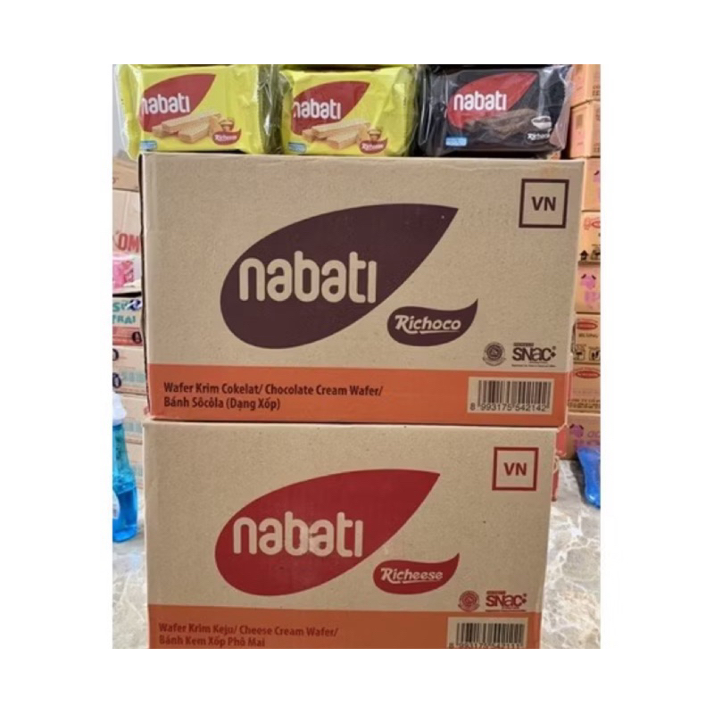 1 THÙNG BÁNH NABATI PHÔ MAI-SOCOLA 17g x10x 12 Gói | Shopee Việt Nam