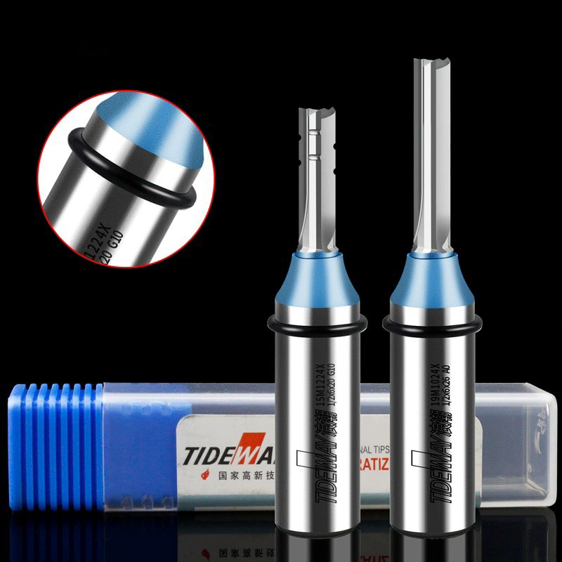 Mũi phay CNC cắt gỗ dao phay 3 cánh , 2 me thẳng và Xoắn TCT Tideway 3 ...